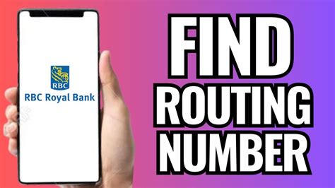 How To Find Rbc Routing Number 2025 Youtube