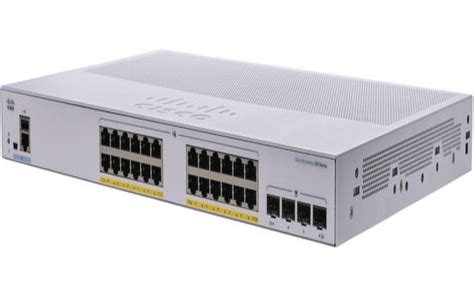 Cisco Switch CBS P G EU Port Data Port Managed PoE X Gigabit SFP