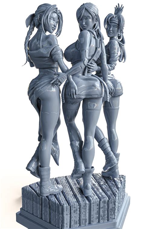 Final Fantasy Detailed MẪU IN 3D