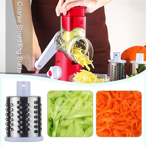 Badu Bg Резачка за зеленчуци Ръчна настолна барабанна ренде за домакински кухненски робот