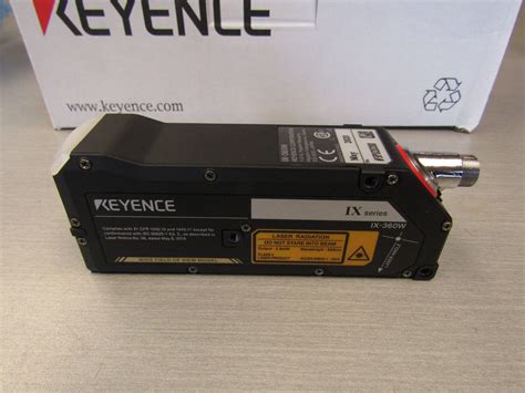 Keyence Ix 360w Image Based Laser Sensor Head Autovation Surplus