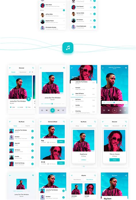 Maui Ios Ui Kit Behance