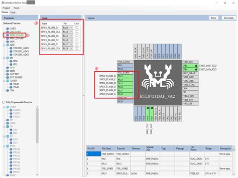 Pinmux Tool — Ameba Iot Docs Documentation