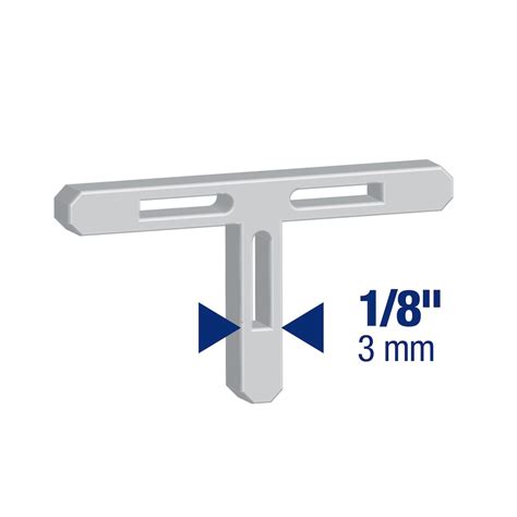 Qep 18 In T Tile Spacers 300 Pack The Home Depot Canada