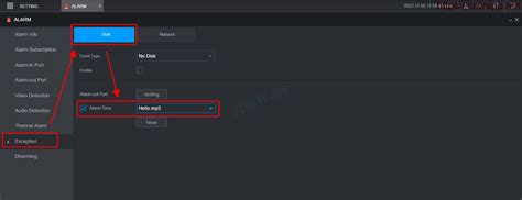 Customize Alarm Sound On Dahua Device Application System Customize Alarm Sound On Dahua Device Application System