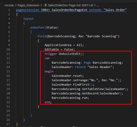 Make Lookup Field By Using Onassistedit Trigger In D365 Bc
