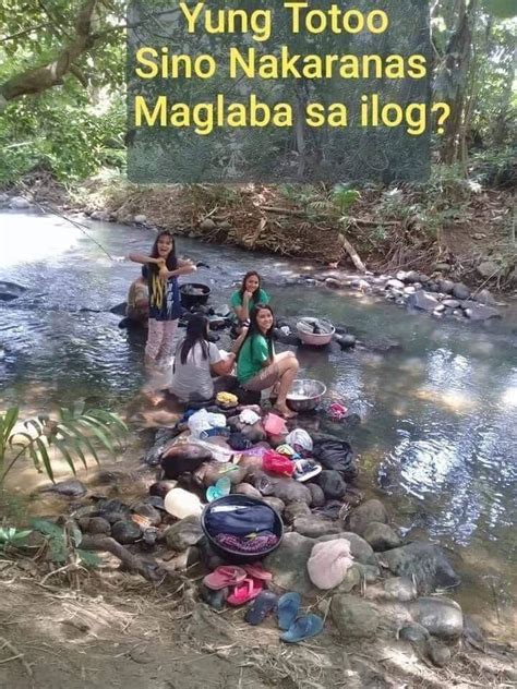 Naka Ranas Ka Bang Mag Laba Sa Ilog Pinoy Kahit Saan