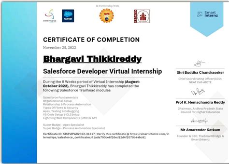 Bhargavi Tikkireddy On Linkedin Certificate Virtual Internship Smartbridge