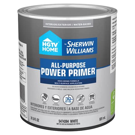 Hgtv Home By Sherwin Williams All Purpose Power Interior Exterior Multi Purpose Water Based Wall