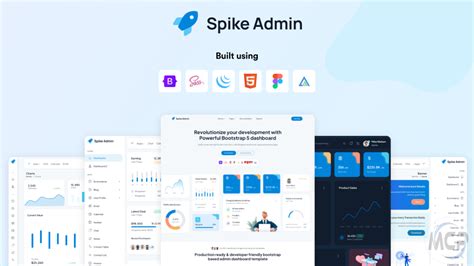 Spike Bootstrap Admin Dashboard Template Mcp Market