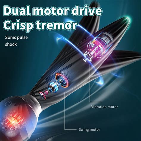 360° Rotate Electric Anal Plug Prostate Massager Sex Toys For Couple