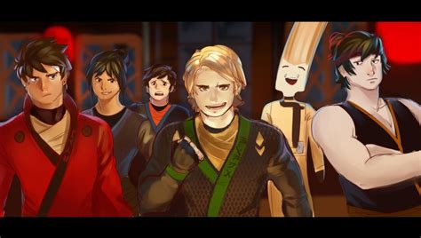 Oh Dang Look At This Piece Of Work And Zane Ninjagomovie Drawing