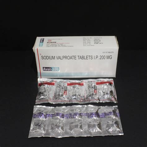 Sodium Valproate 200mg Tablet At Rs 40 Stripe Epilepsy Medication In Gandhinagar Id