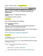2101 Week 5 Asynchronous Assignment Docx WEEK 5 Friday October 1st