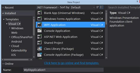 How To Open A Blank App Xaml In Visual Studio And Later C Stack Overflow