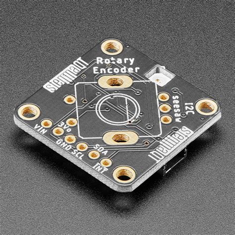 Adafruit I2c Qt Rotary Encoder Breakout With Neopixel Stemma Qt