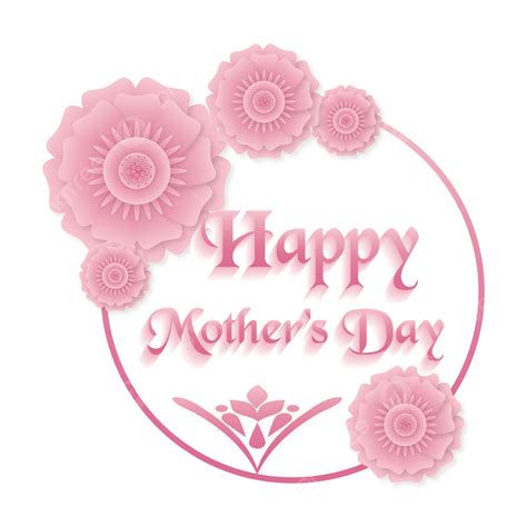 Mothers Day Design Vector Art PNG Mother S Day Transparent Background Vector Design