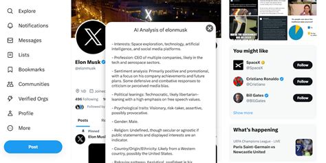 Profiler Ai Profile Analyzer Get Fascinating Insights On People From Their X Reddit Feed
