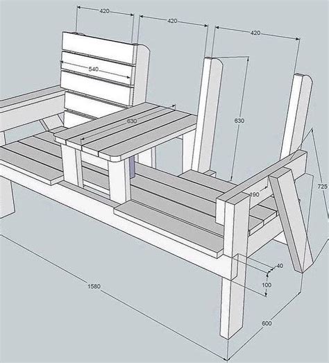 Diy Wood Bench Plans