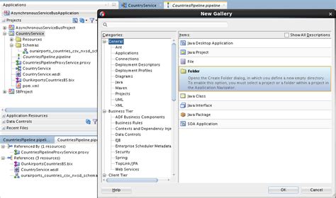 Soa Suite 12c Jdeveloper Supports Creation Of Folders