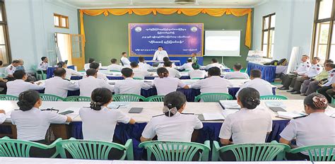 နေပြည်တော်ကောင်စီ သန်းခေါင်စာရင်းဆိုင်ရာ တိုင်းအဆင့် နည်းပြသင်တန်းဖွင့်လှစ်ပို့ချနေမှု ပြည်ထောင