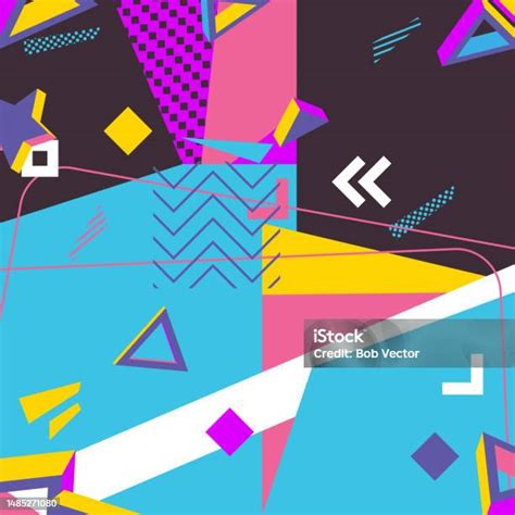 기하학적 그래픽 모양 템플릿입니다 책 표지 뉴스레터 소셜 미디어 배경에 대한 빈티지 배경 추상적인 기하학적 포스터 가리기에 대한