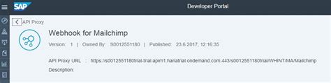 Webhooks With Sap Cloud Platform Integration And Api Management