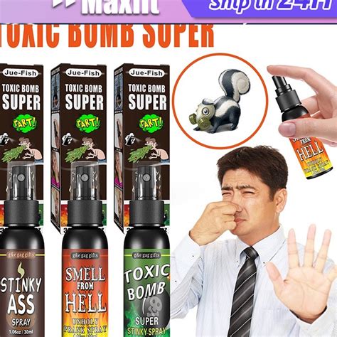Jual Promo Spektakuler 3ml Fart Spray Smelly Ass Prank Gag Toy Fart