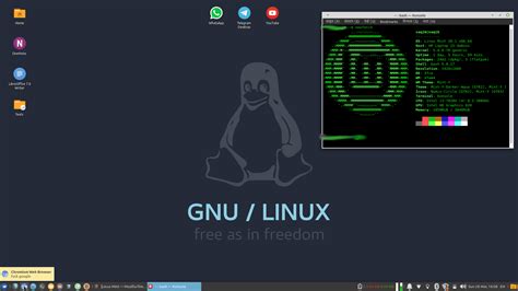 My Mint Xfce Laptop With My Neofetch 😭 😭 😭 R Linuxmint