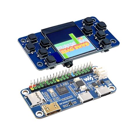 Raspberry Pi PICO RP Pi Zero With Inch LCD Game HAT Display Screen ST Audio Buzzer