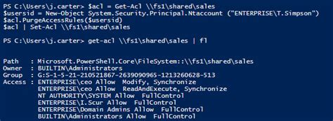 How To Manage File System Acls With Powershell Scripts Windows Spiceworks Community