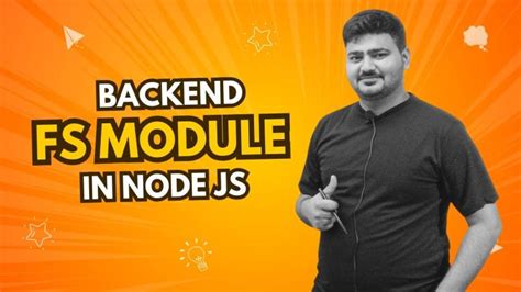 Ram Mohan Dixit On Linkedin Fs Module In Node Js Core Module Backend Learning Mern