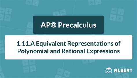 Polynomials In Equivalent Forms And Rationals Too A Review Albert
