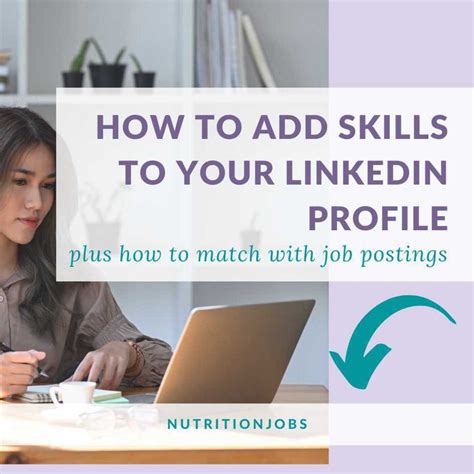 How To Add Skills To Your Linkedin Profile Nutritionjobs