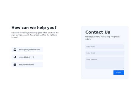 Tailwind React Ui Components Easyfrontend