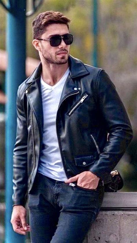 Pin By Imoue Masatako On メンズファッションⅡ Leather Jacket Men Leather
