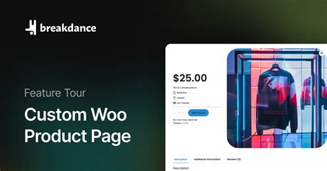 Woocommerce Custom Product Page Breakdance