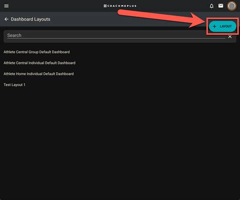 How To Build A Dashboard Layout CoachMePlus Help