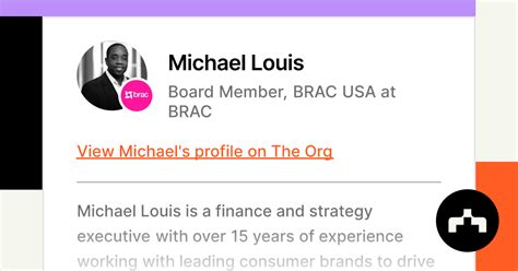 Michael Louis Board Member Brac Usa At Brac The Org