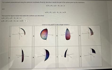 For A Sphere Parameterized Using The Spherical