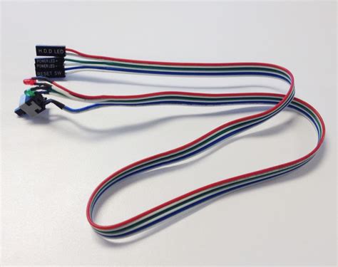 Pcs Long Power Button Switch Cable For PC Reset Computer H EBay