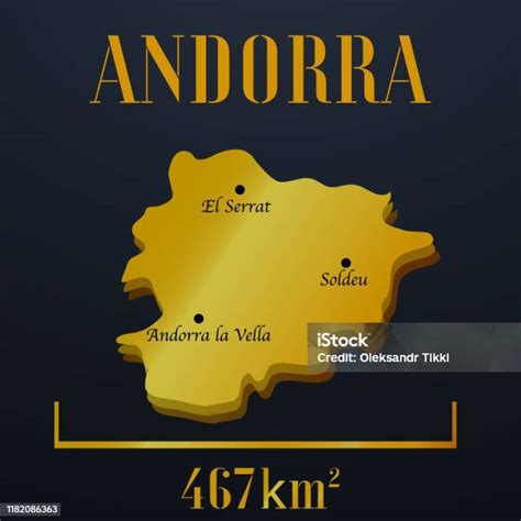 안도라 황금 단단한 국가 윤곽 선실루엣 인포 그래픽 벡터 일러스트 레이션 고립 된 개체 배경에 대한 세계지도 템플릿의 현실적인 조각 모든 국가에서 설정 가정 생활에 대한