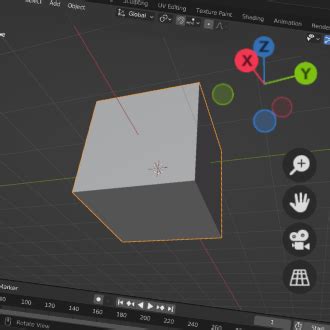 Viewport Navigation Interface In Blender Interactive Tutorial