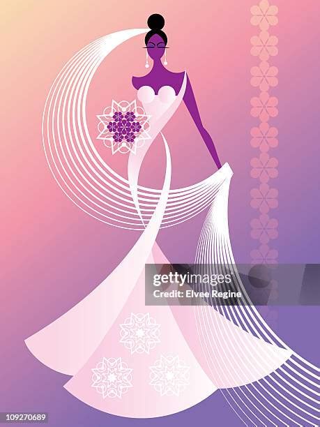 17 Black Woman Purple Background High Res Illustrations Getty Images