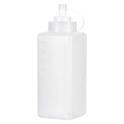 Gzjckjy 800ml Plastic Squirt Condiment Bottles With Cap Lids Bottles