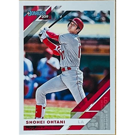 大谷翔平 打者翔平 2019 Panini Donruss 164 Shohei Ohtani 洛杉磯天使隊 二刀流 蝦皮購物