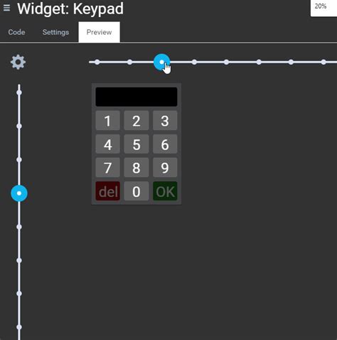Widget Universal Keypad Habpanel Openhab Community