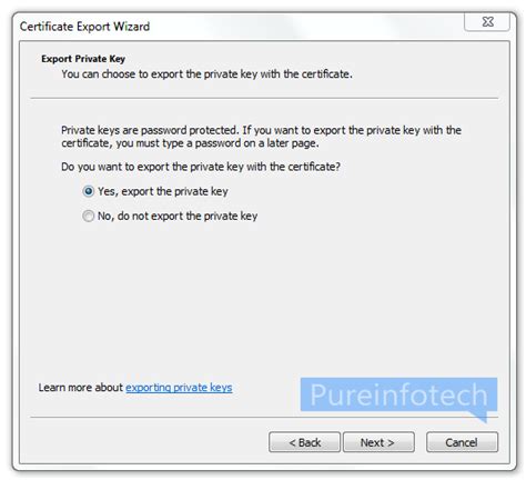 How To Backup And Restore An Encrypting File System EFS Certificate