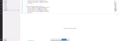 Dropping A View Into An Empty Panel Does Not Show It Issue Microsoft Vscode Github