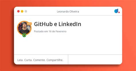 Github E Linkedin